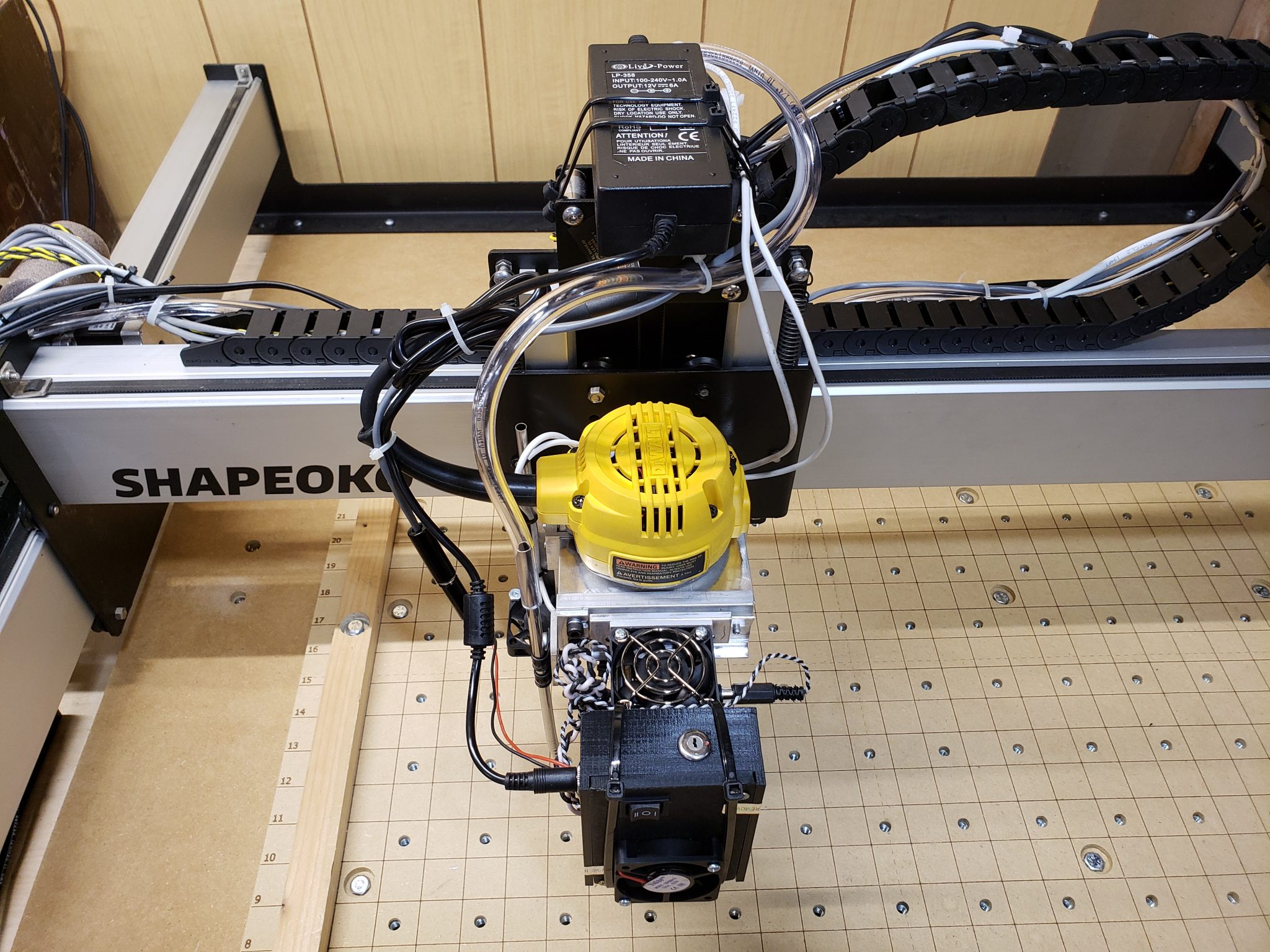Shapeoko 3 XXL CNC machine - universal 10 watt diode laser head