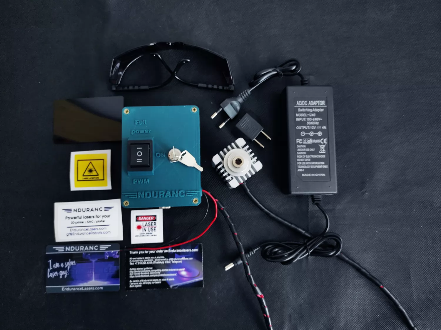 5 watt laser diode (5500 - 5600 mW) CNC module laser cutting \ engraving