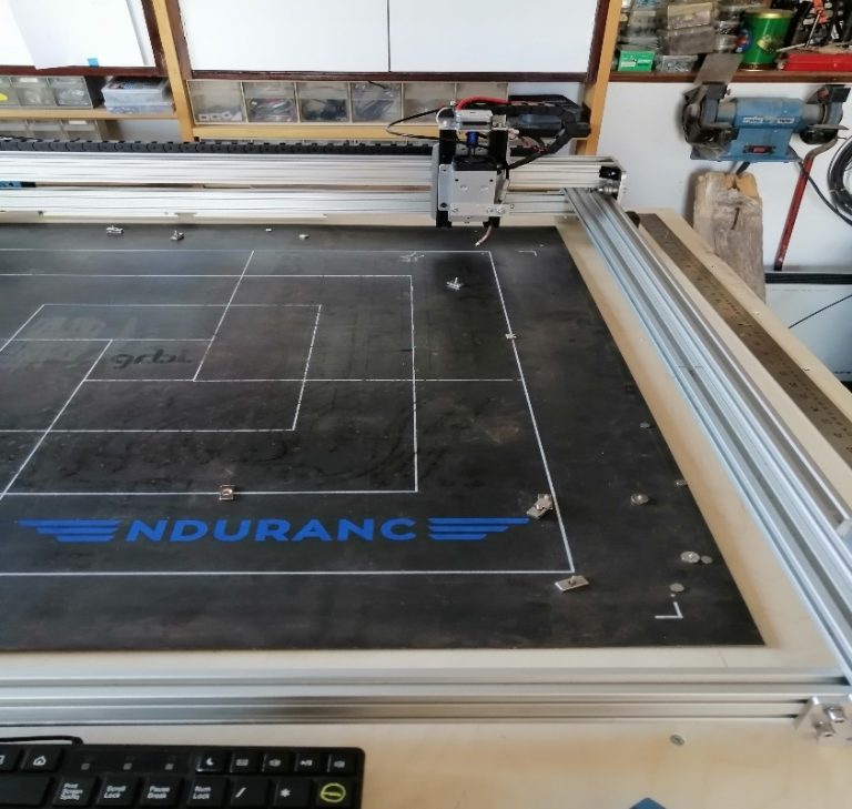 Tile laser engraving / etching - parameters, settings, pictures