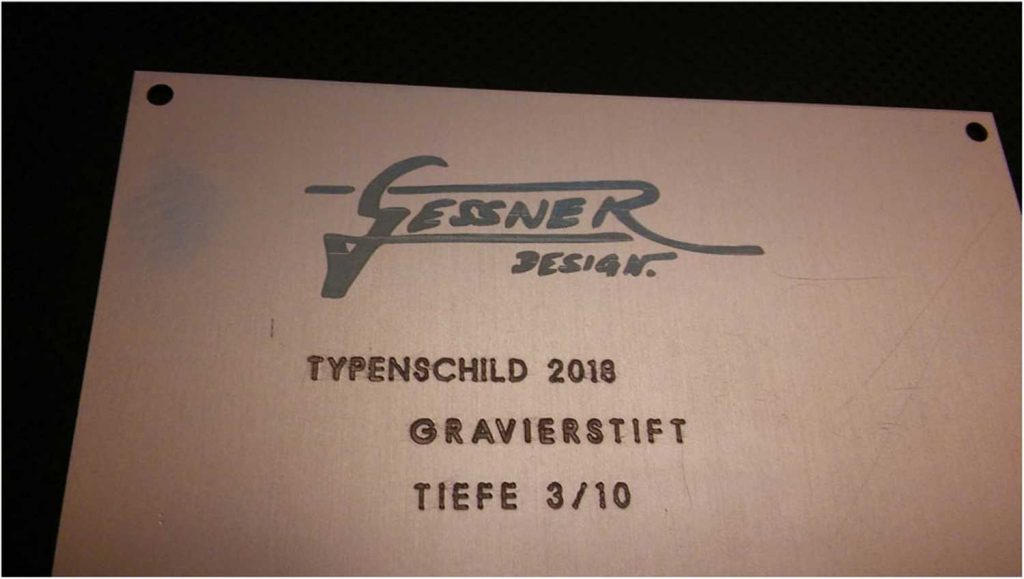 Laser Engraving on anodized aluminum, laser etch
